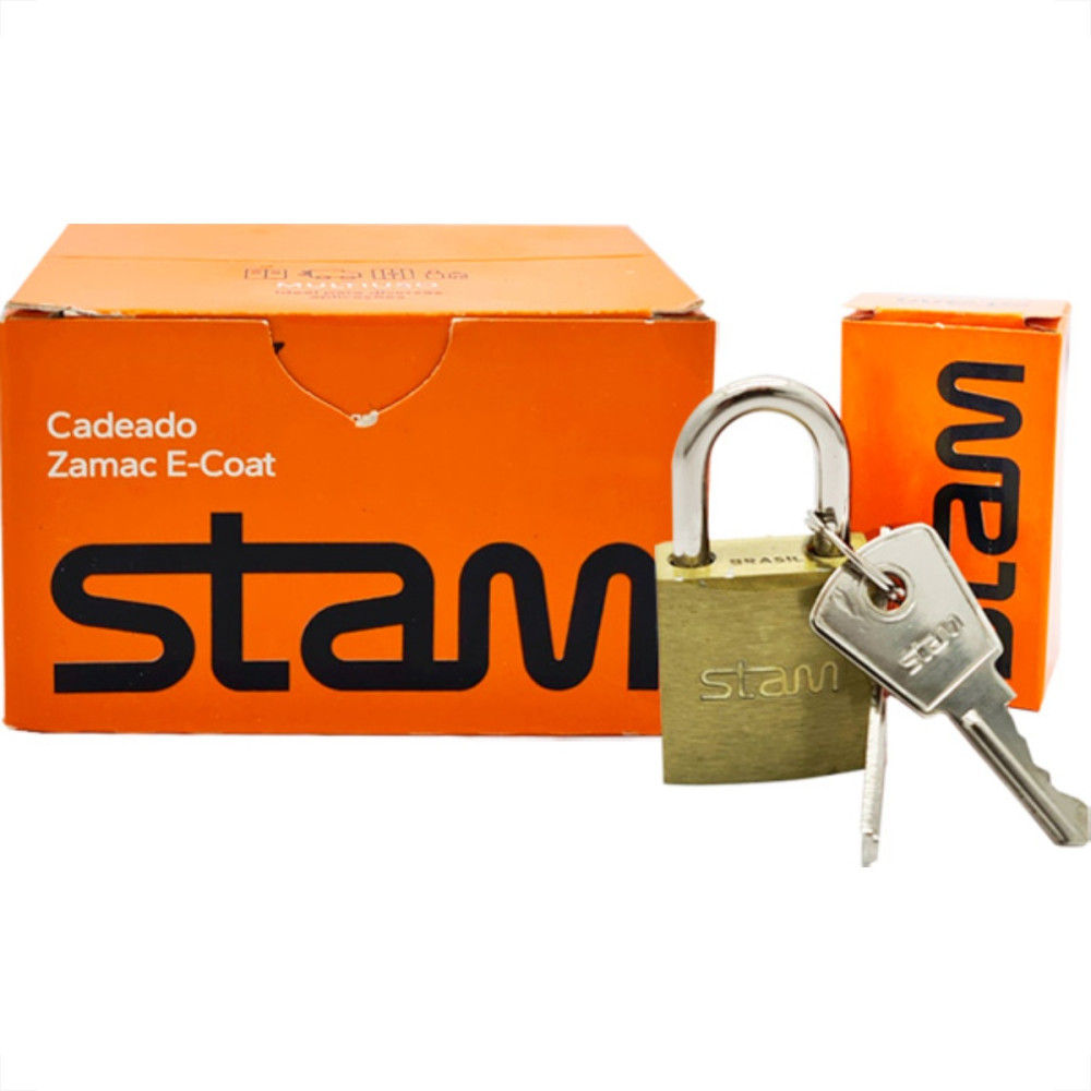 Catalogo : Cadeado Stam 30 Zamack ./ Kit Com 10 Unidades