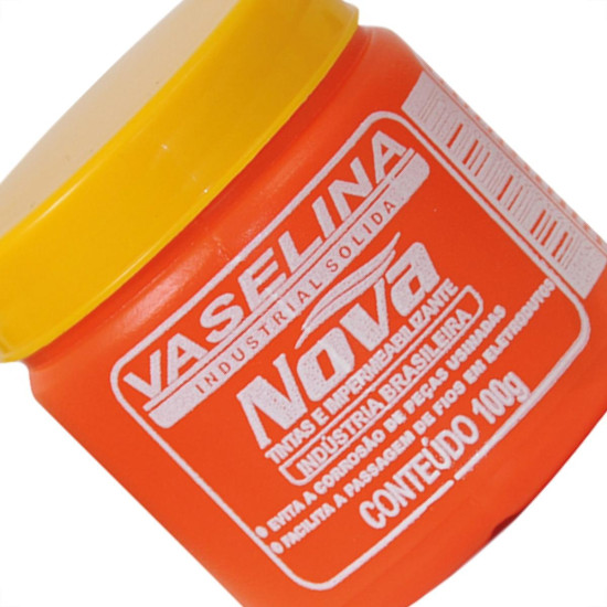 Vaselina : Vaselina. Industrial Solida Nova Pote 100Gr