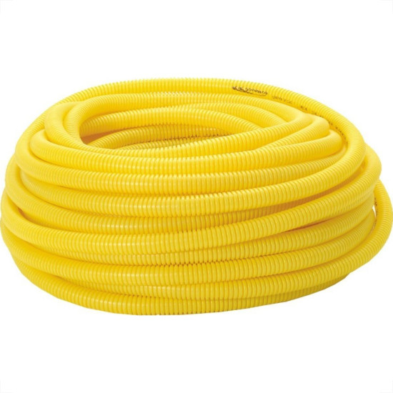Conduites Corrugado : Conduite Corrugado Amarelo Amanco 1/2''X50M ...