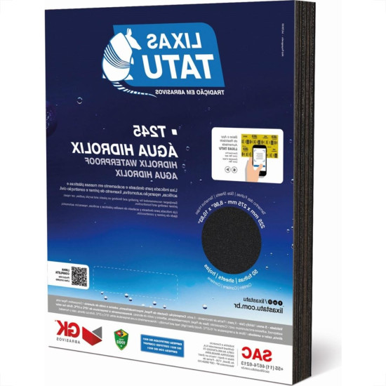 Lixa D Agua : Lixa D Agua Tatu Hidrolix Gk 600 - Kit C/50 ...