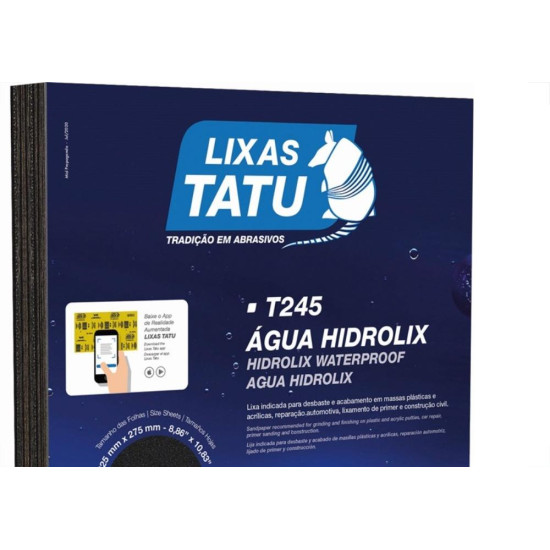 Lixa D Agua : Lixa D Agua Tatu Hidrolix Gk 600 - Kit C/50 ...