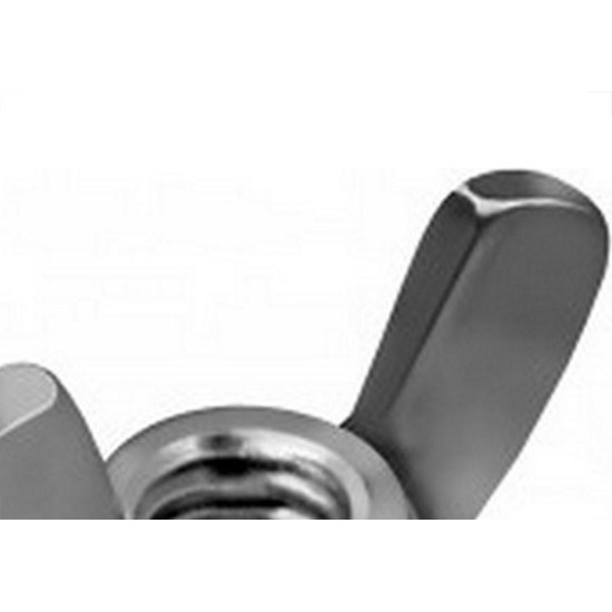 Ferragens : Porca Borboleta Leve Spg (G) 1/2'' Com 50 Pecas